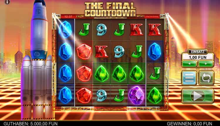 Legal The Final Countdown in Online Casinos spielen 2024